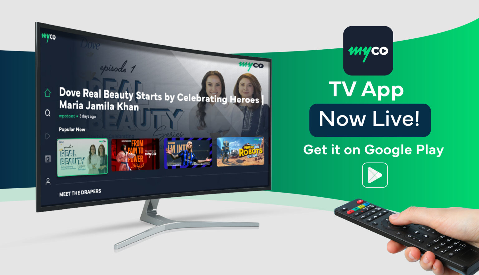 myco Launches Game-Changing TV App for Next-Gen Streaming