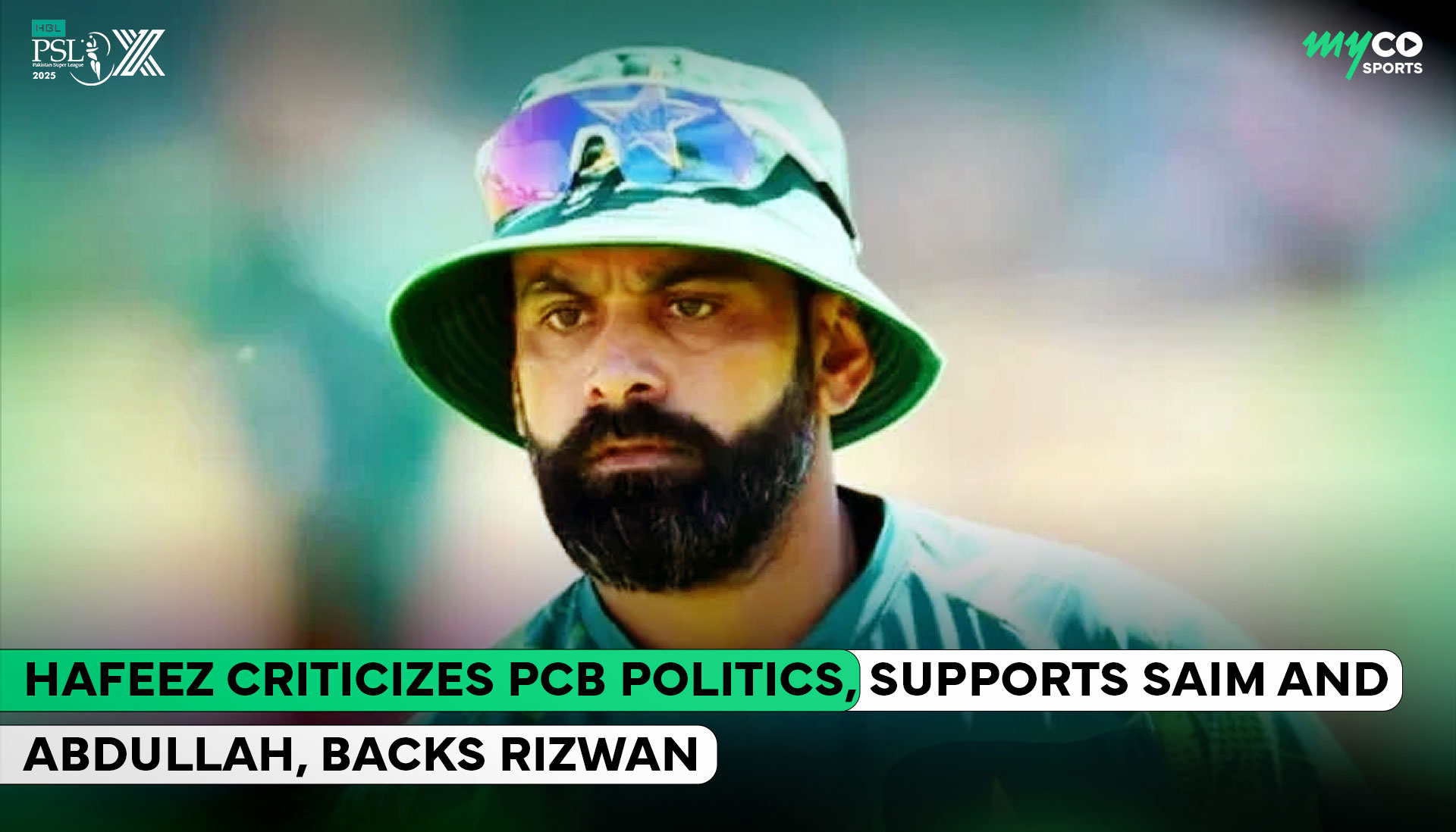 Hafeez Slams PCB Politics, Champions Youth & Defends Rizwan
